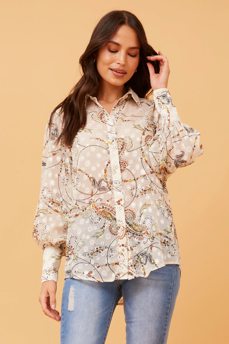 BELLE BOTANICAL PRINT SHIRT – Carla Milani