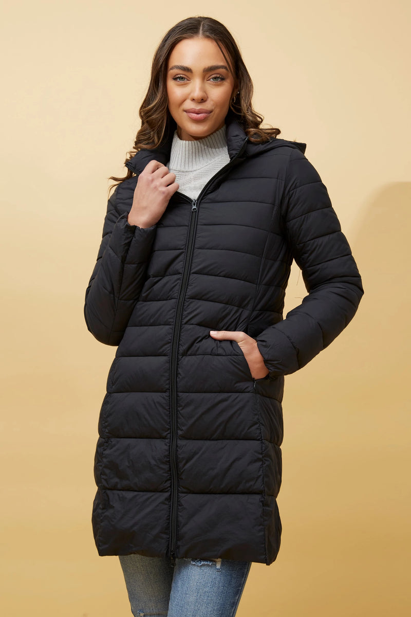 WELMA QUILTED PUFFER COAT – Carla Milani